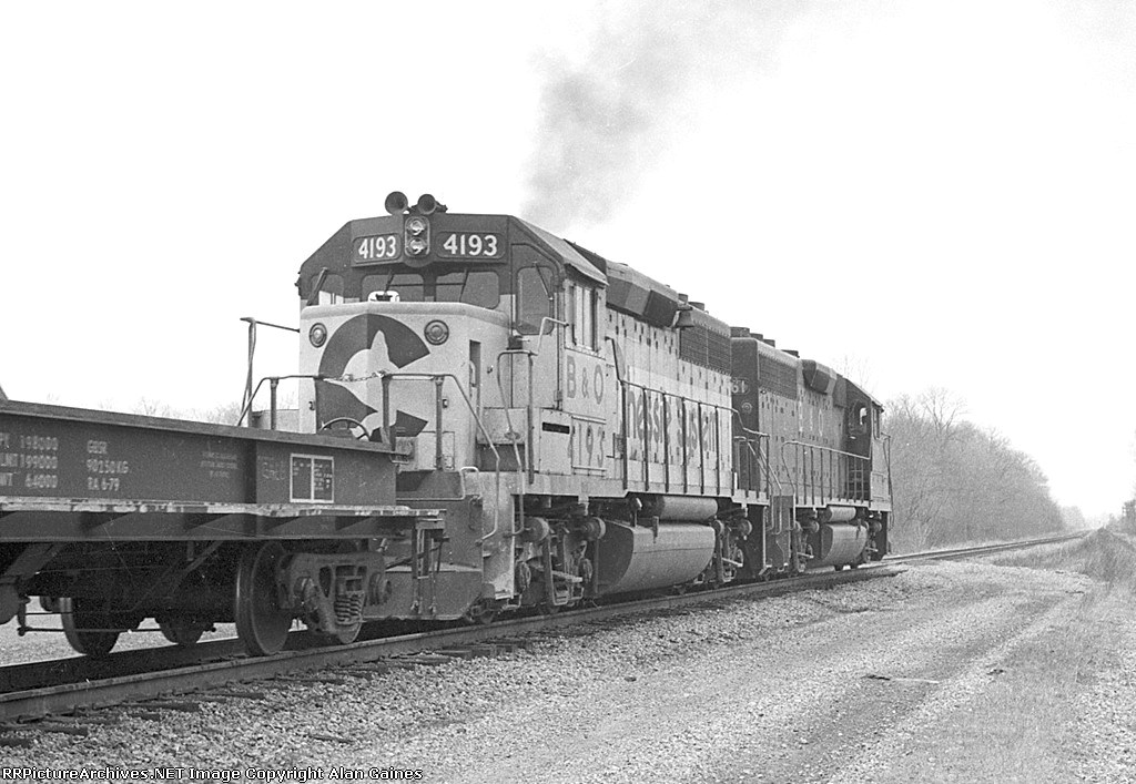 B&O GP-40-2 4193